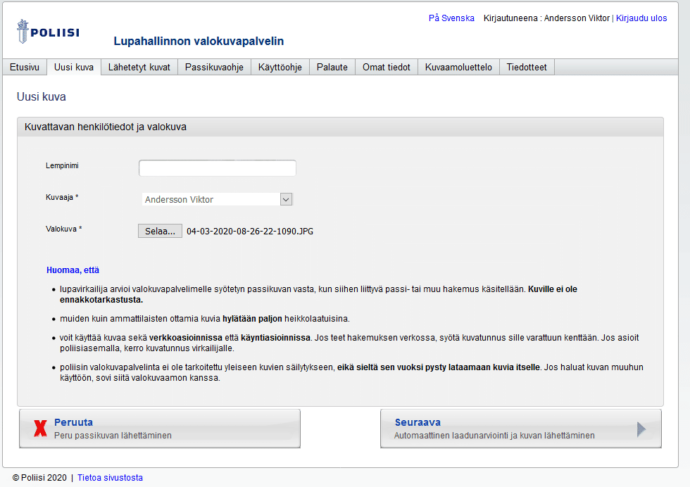 Passikuva | Kuvatehdas | Passikuvat nopeasti